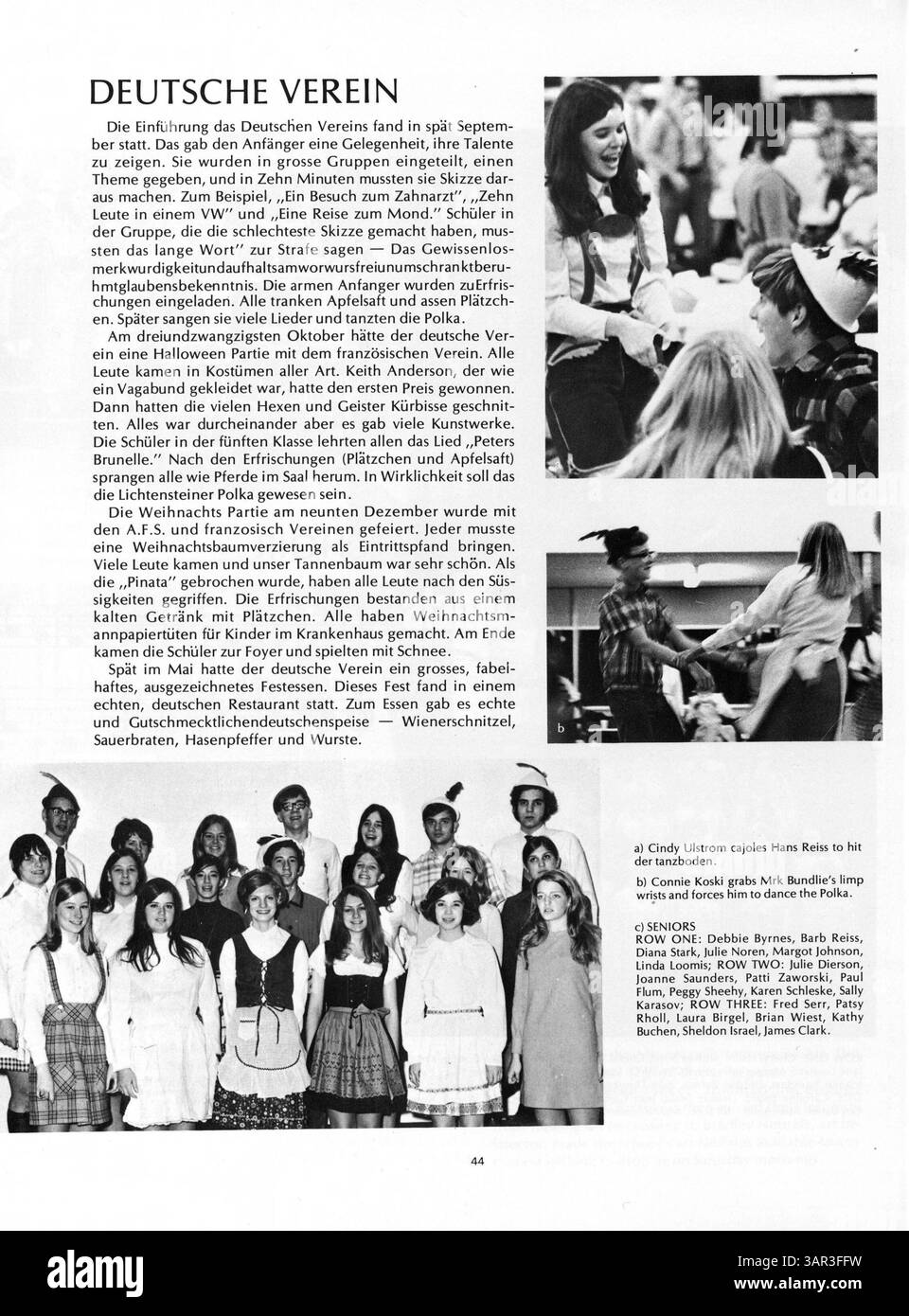This 1970 Golden Valley High Yearbook documents key student, teacher ...