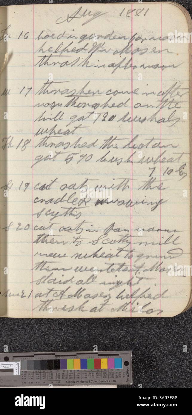 The diary records events from August 1, 1880, to January 4, 1884 ...