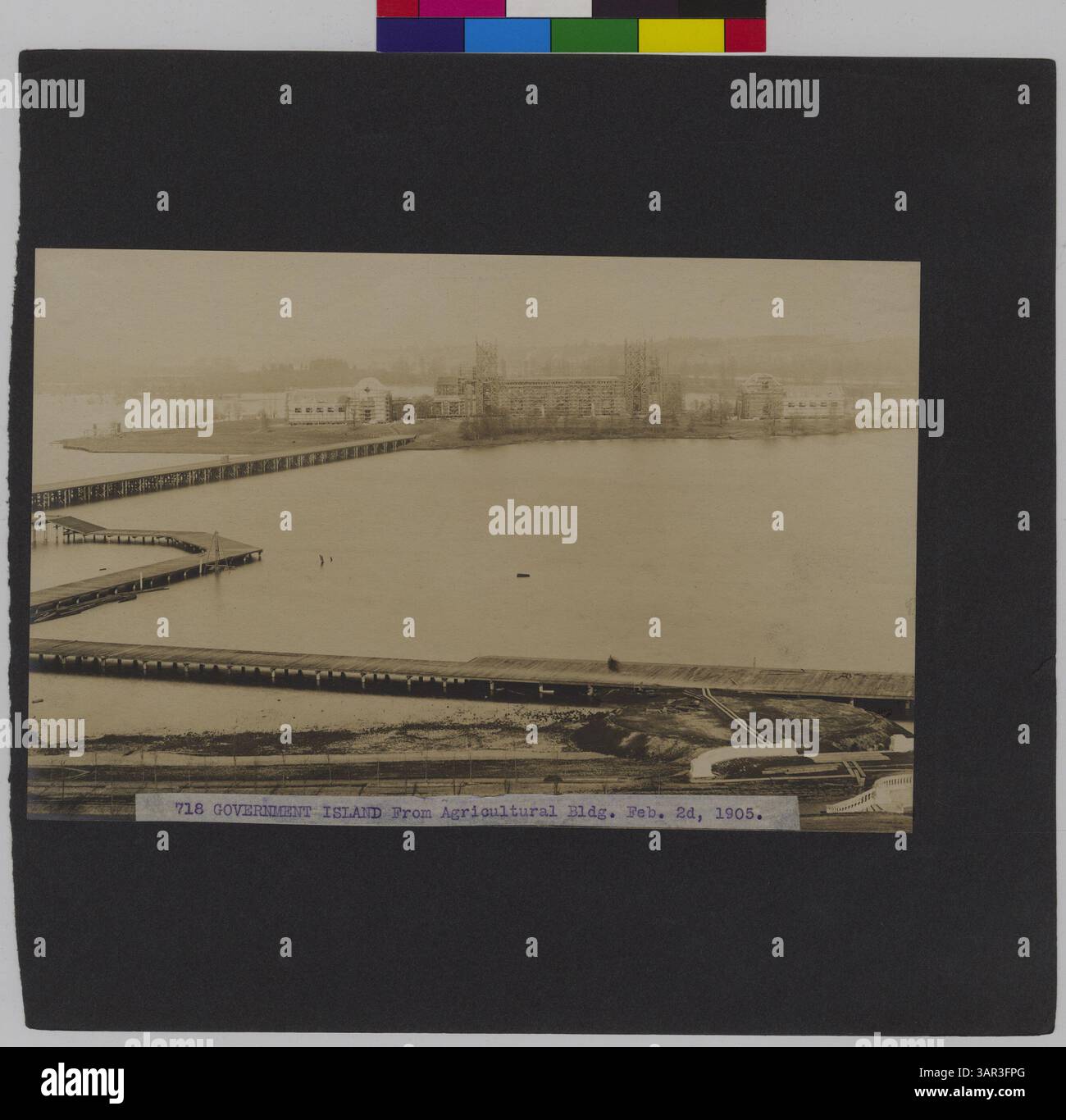 This image shows a view of Government Island from the Agricultural ...