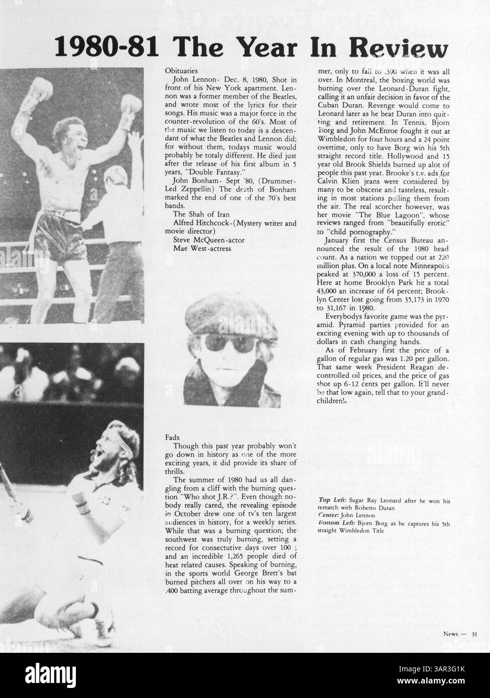 This 1981 edition of Park Center High School’s Yearbook, Pirate Volume ...