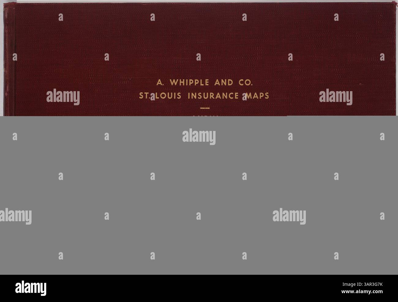 This page from A. Whipple & Co.'s 1872 insurance maps shows properties ...