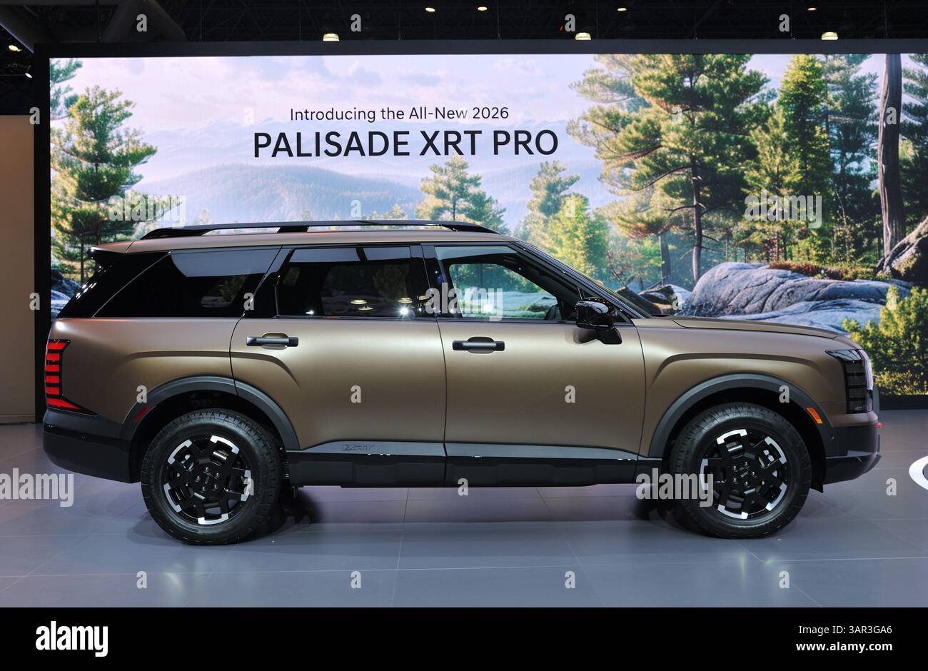 2026 Hyundai Palisade XRT Pro on display at the NY International Auto ...