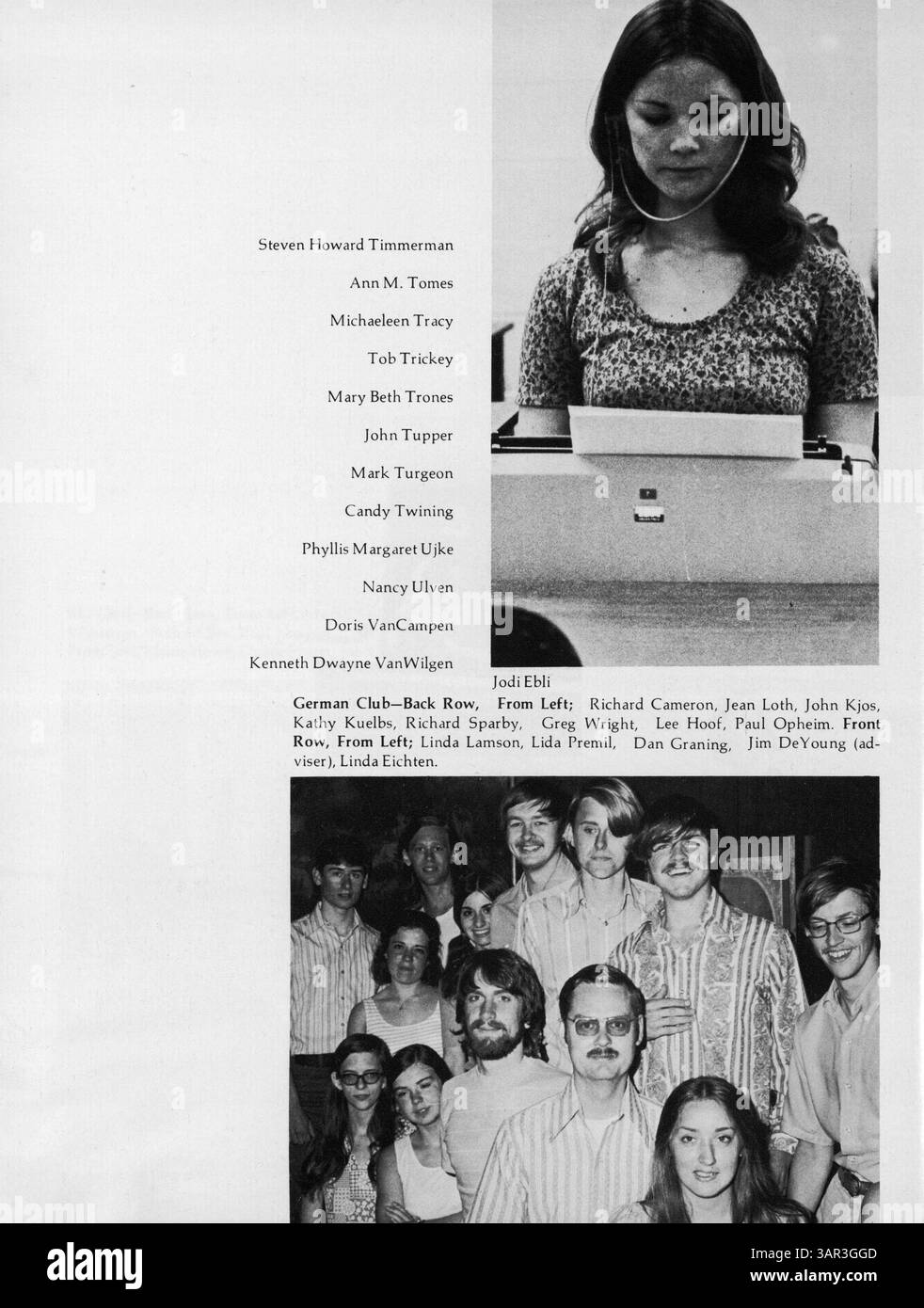 The 'Le Normand' yearbook from Normandale State Junior College in 1972 ...