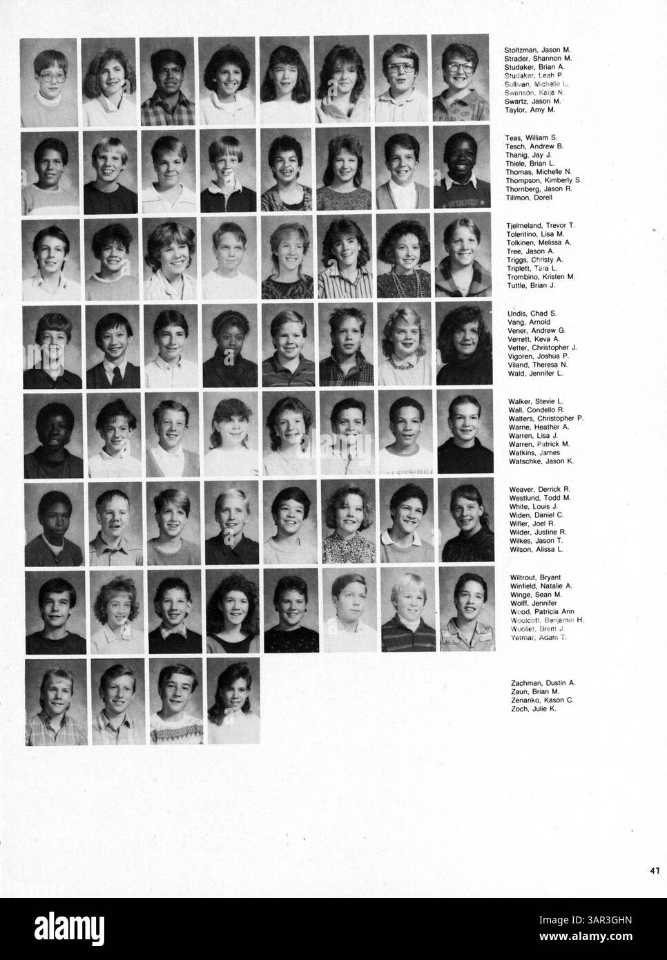 The 1987 Knights yearbook from North View Jr. High School documents the ...