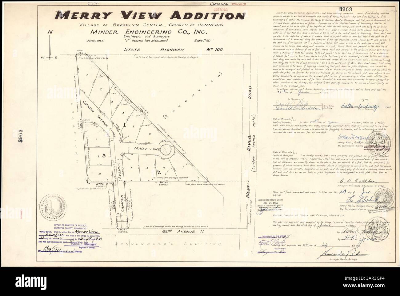 Merry View Addition is a residential area located in Minneapolis ...