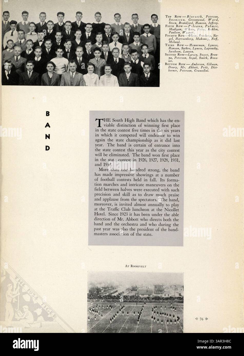 The 1934 South High Yearbook, Tiger, presents a comprehensive record of ...
