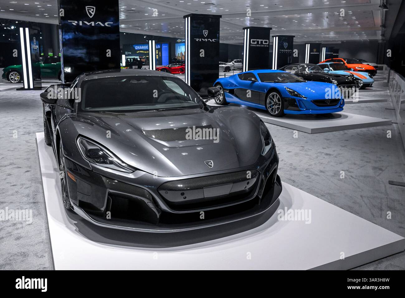 Photo by: NDZ/STAR MAX/IPx 2025 4/16/25 Rimac Nevera automoblie on ...