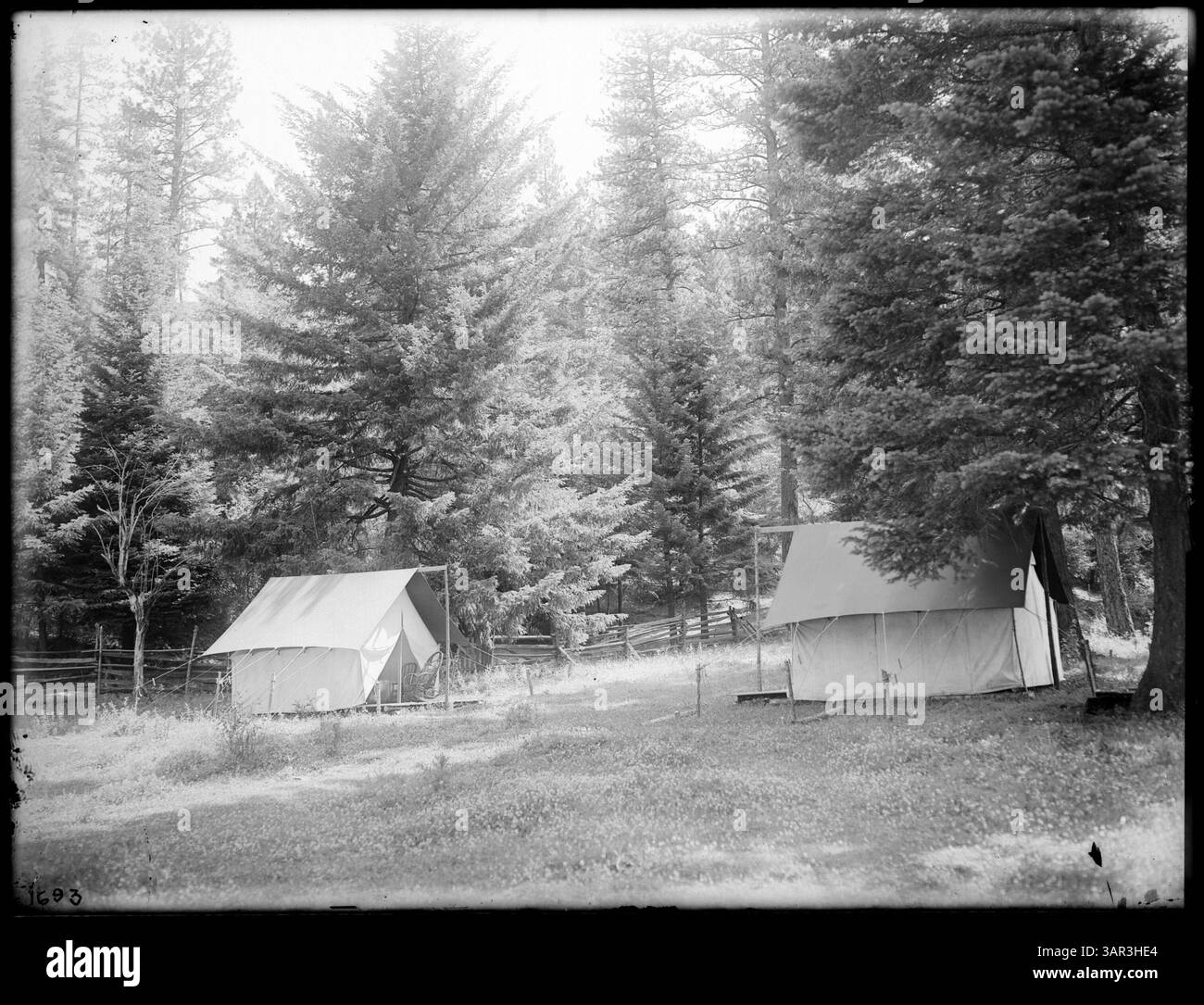 This photograph shows the outing of the Pendleton Camera Club ...