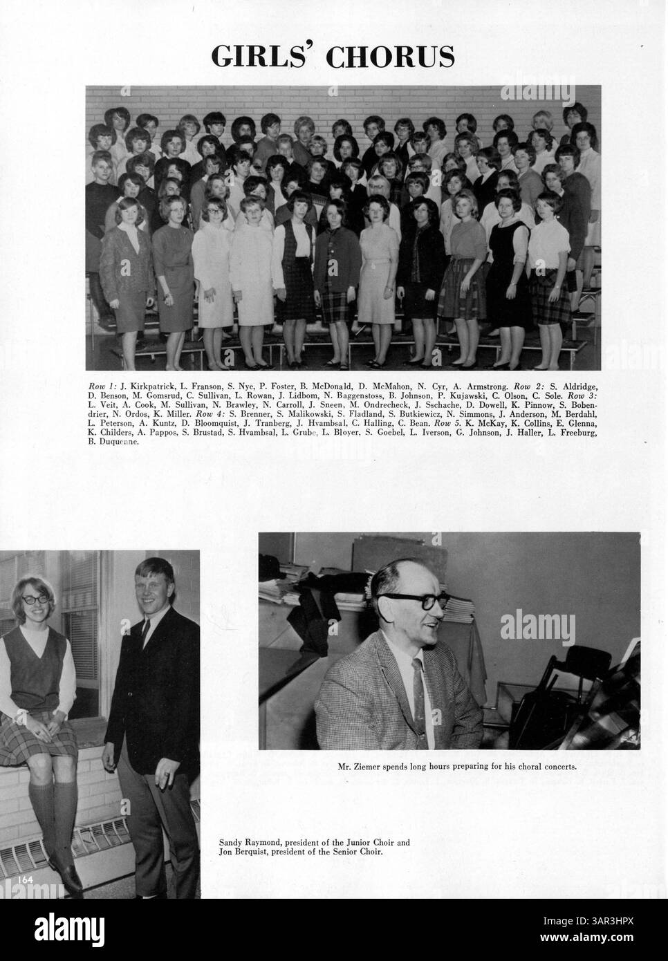 This 1964 Aurean Yearbook from Richfield High School records students ...