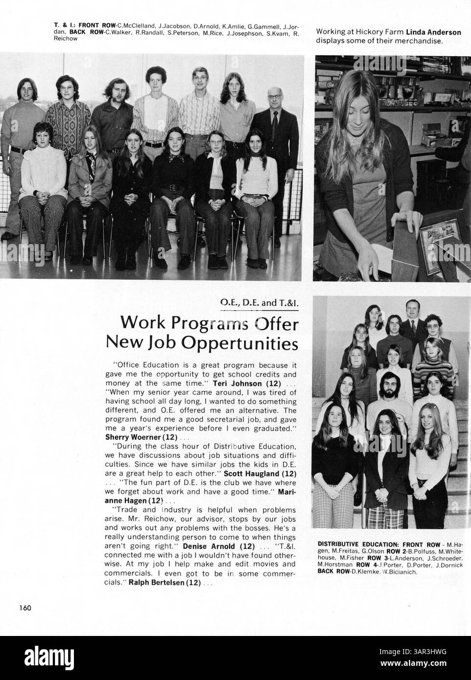 The 1973 Whigrean yearbook from Edina East High School documents the ...