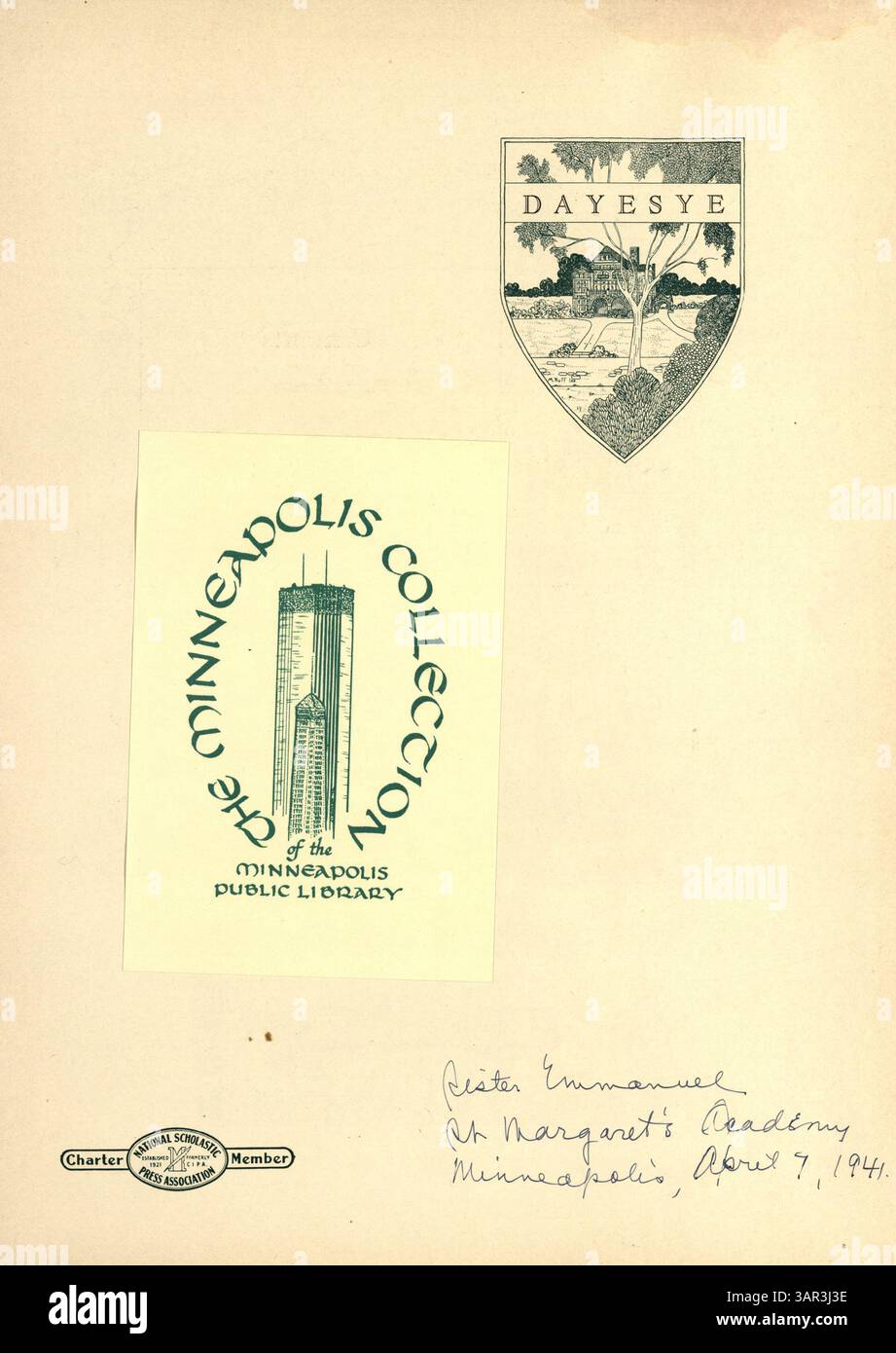 The 1931 'Dayesye' Yearbook from St. Margaret's Academy features ...
