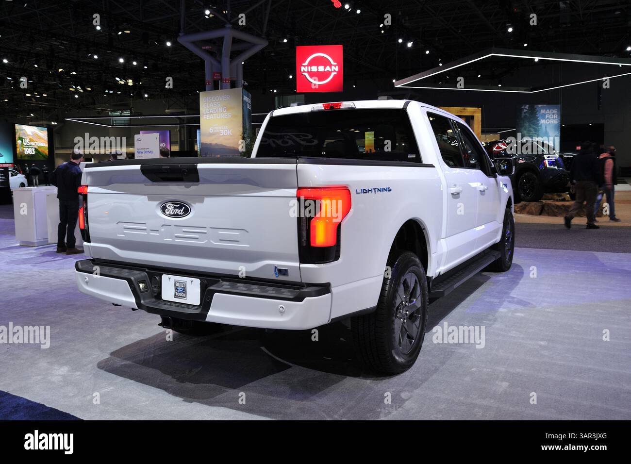 2025 Ford F150 Lightning XLT 4x4 on display at the NY International ...