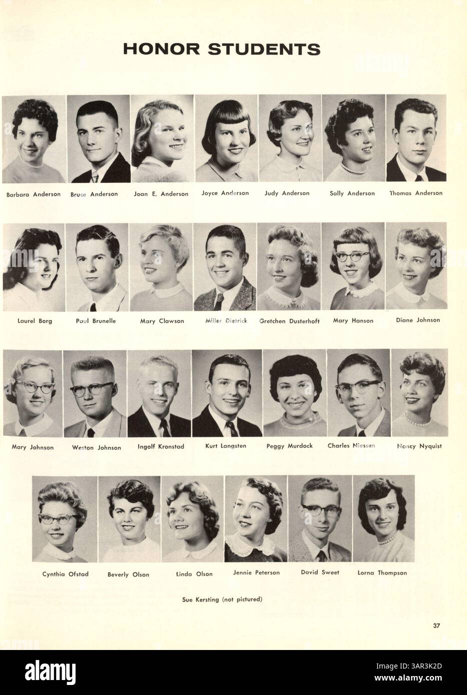 Minnehaha Academy's 1958 Antler yearbook documents the activities, students, teachers, and ...