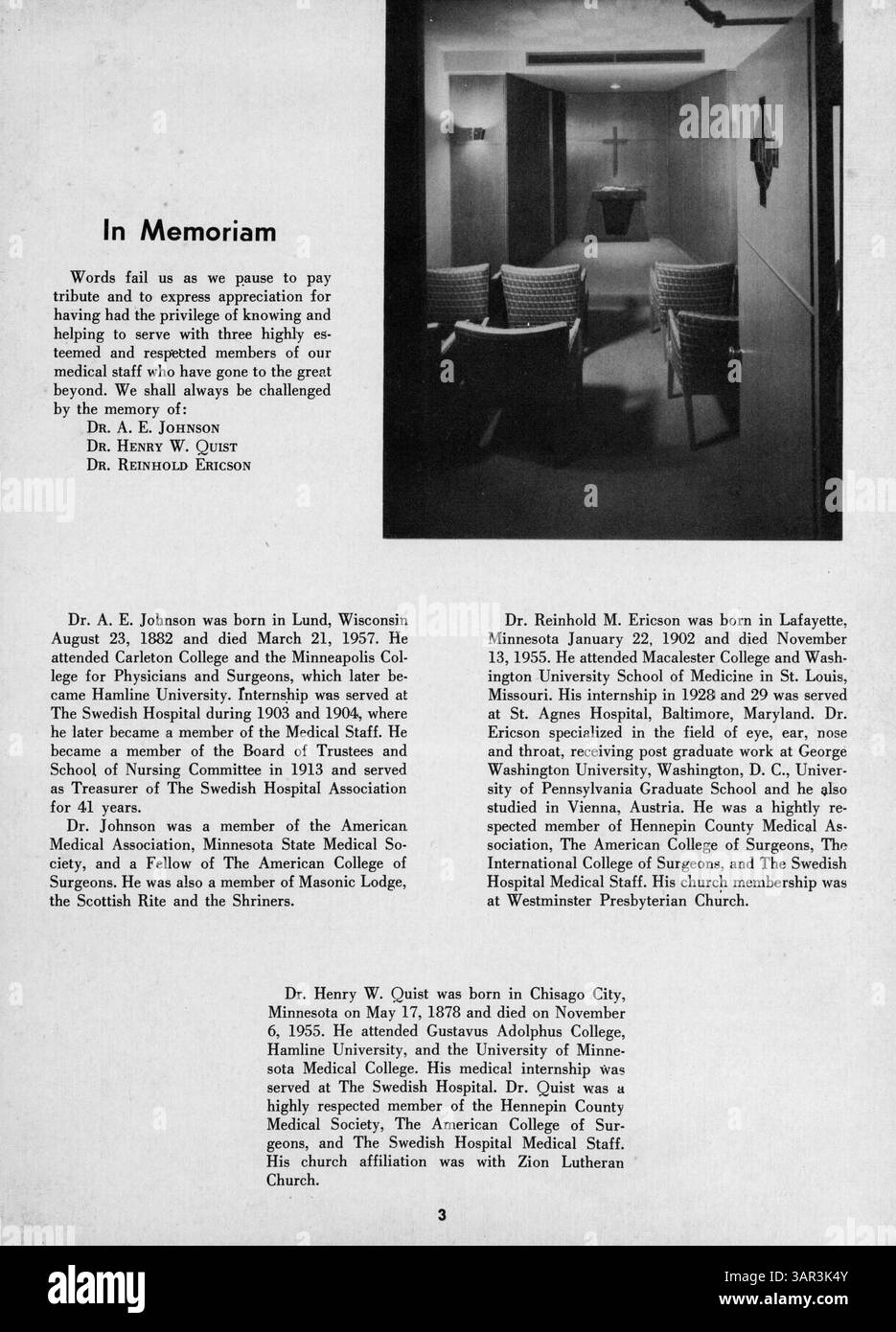 The 1957 'Vanner' yearbook of Swedish Hospital School of Nursing ...