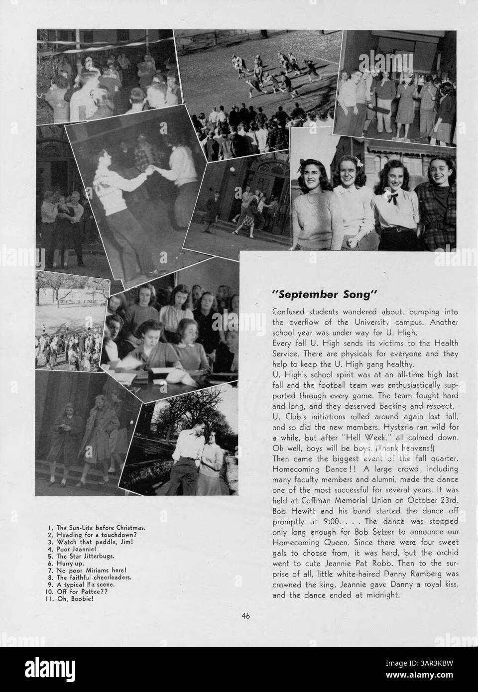 Bisbila, the 1947 University High Yearbook, serves as a historical ...