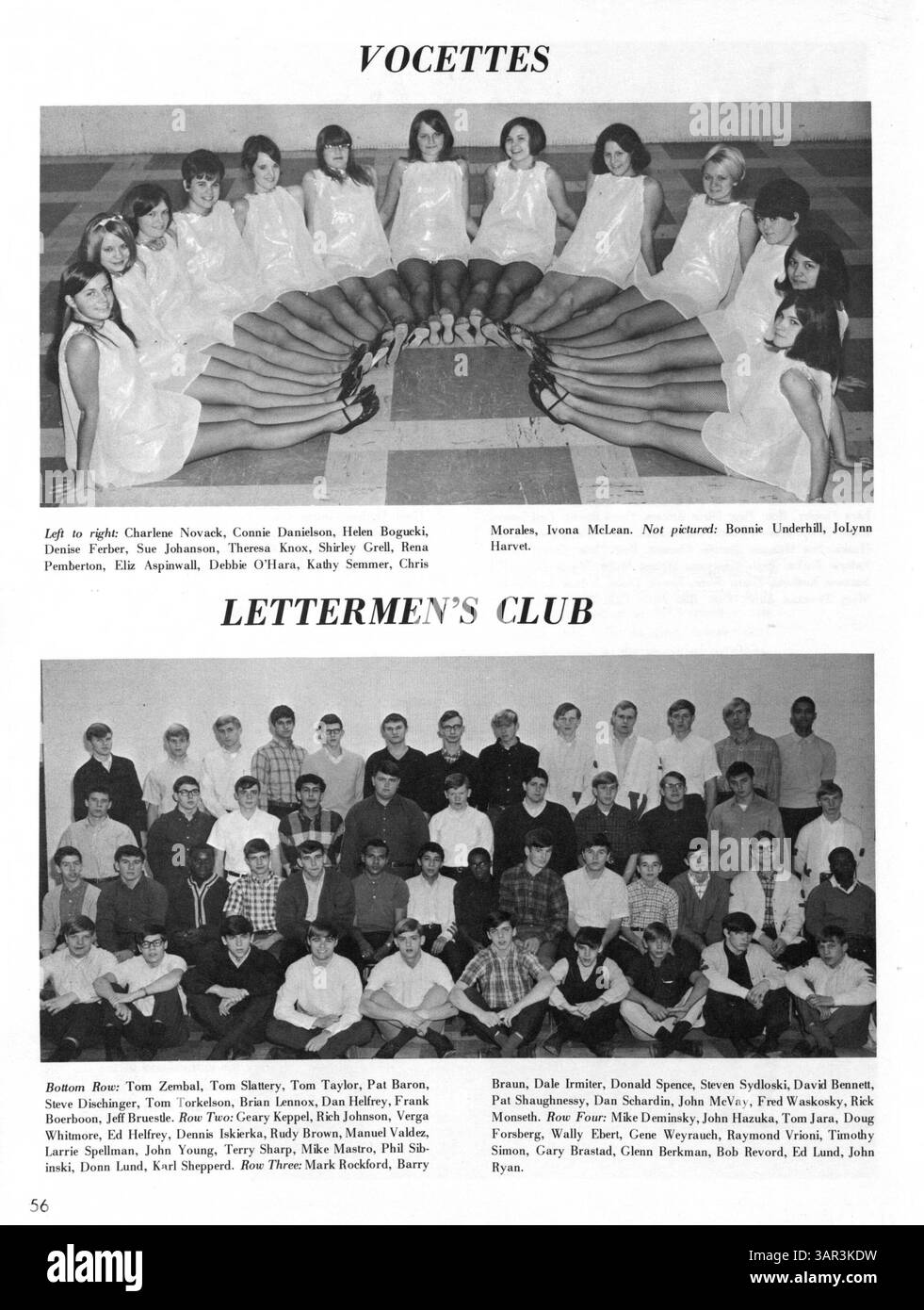 The 1967 edition of the Tradewind yearbook highlights the students ...