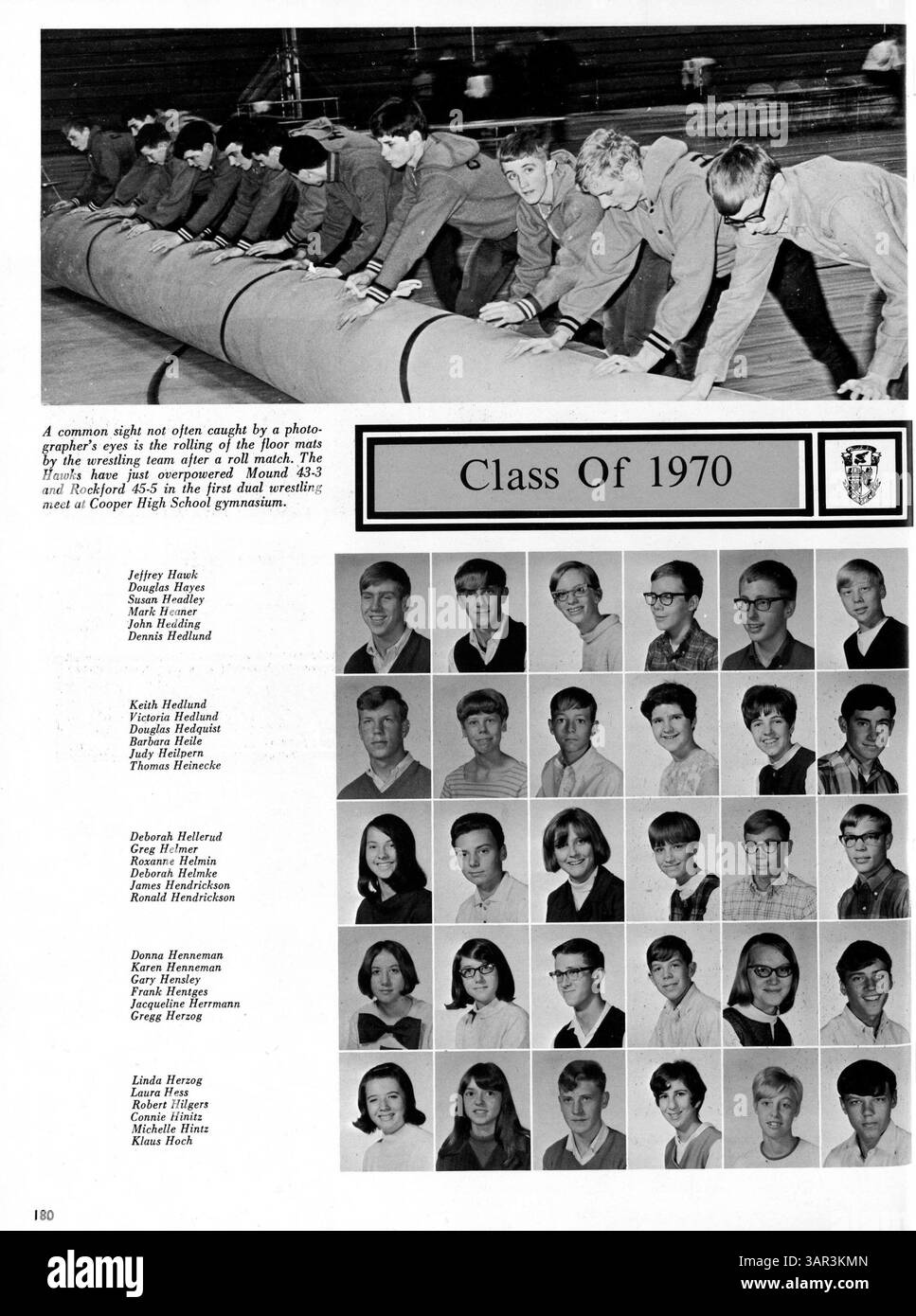 The 1968 'Talons' Yearbook from Cooper High School captures the ...