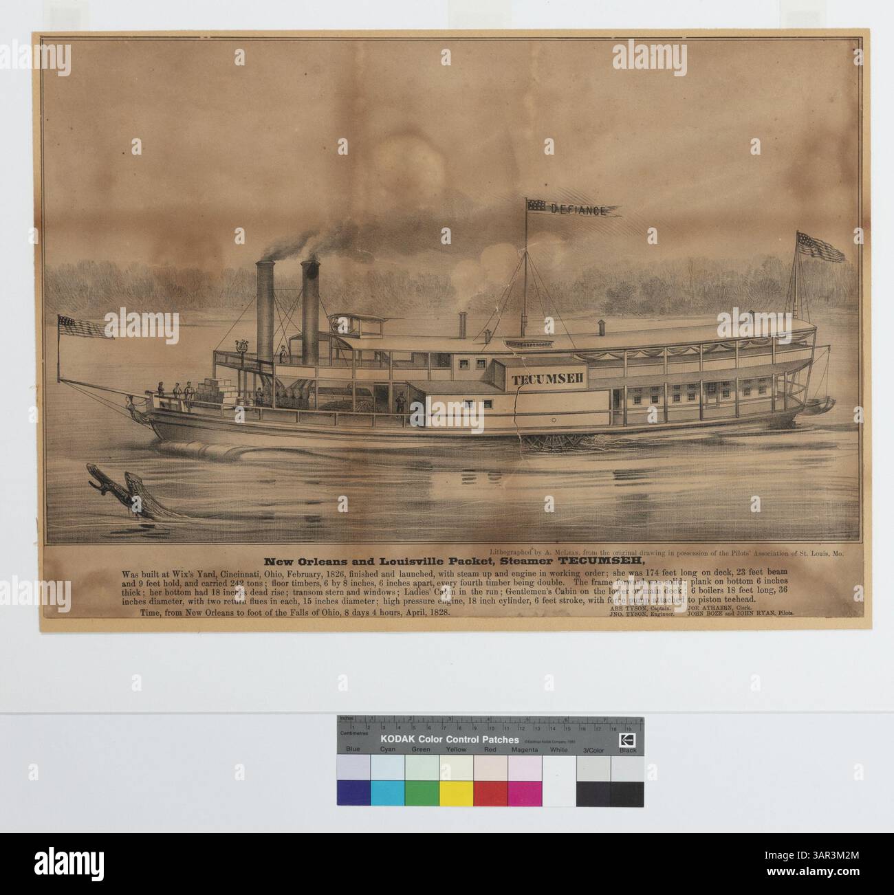 Steamer tecumseh hi-res stock photography and images - Alamy