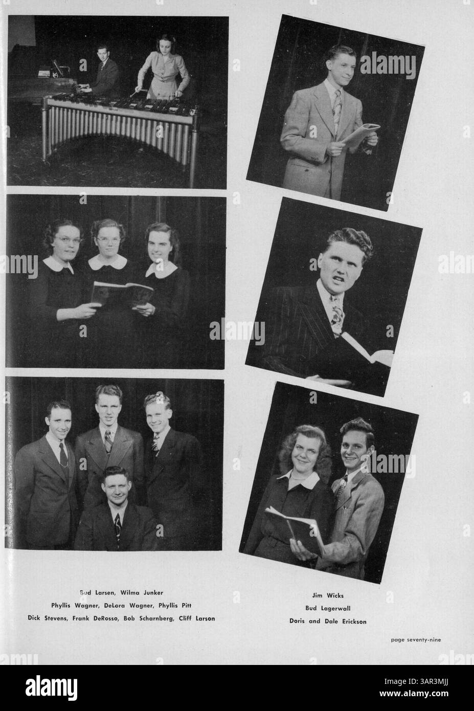 This yearbook from 1949 records the academic and social events at North ...