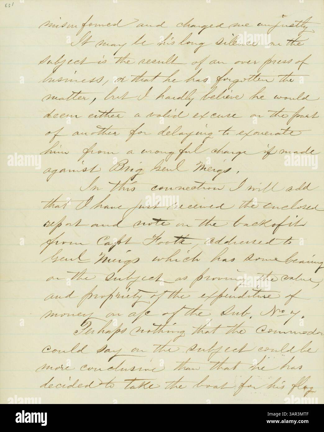 James B. Eads requests assistance from Col. Frank P. Blair in a letter ...
