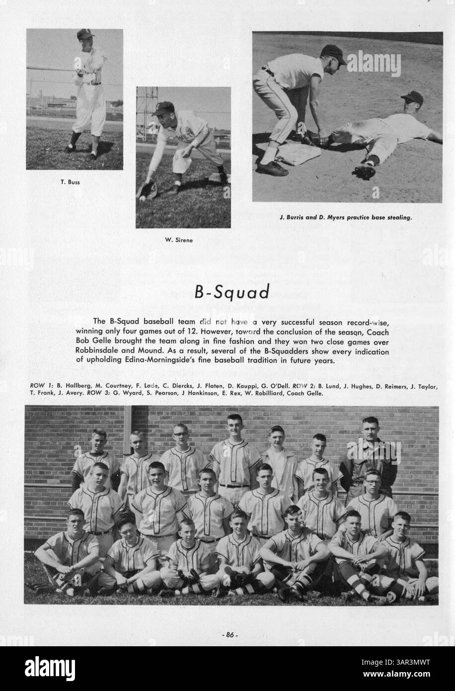 The 1957 Whigrean yearbook from Edina-Morningside High highlights the ...