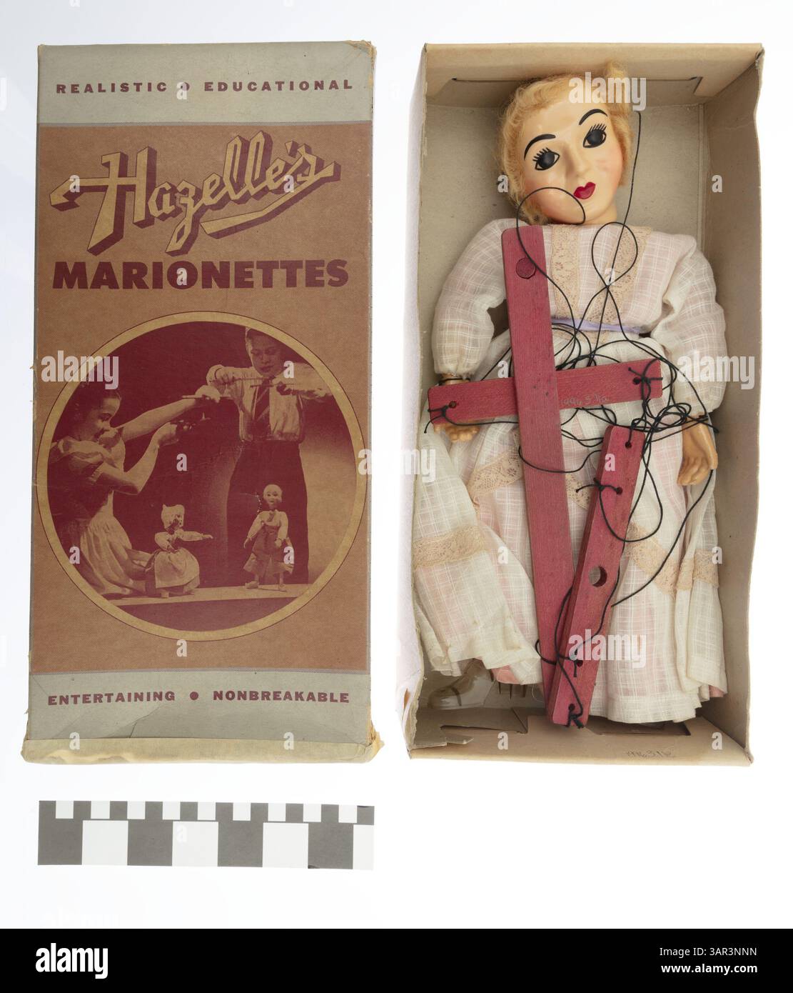 This box for a Cinderella marionette, created by Hazelle's Marionettes ...