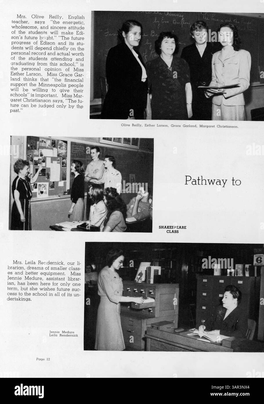 The 1947 Edison Yearbook, 'Wizard Anniversary Number,' captures the ...