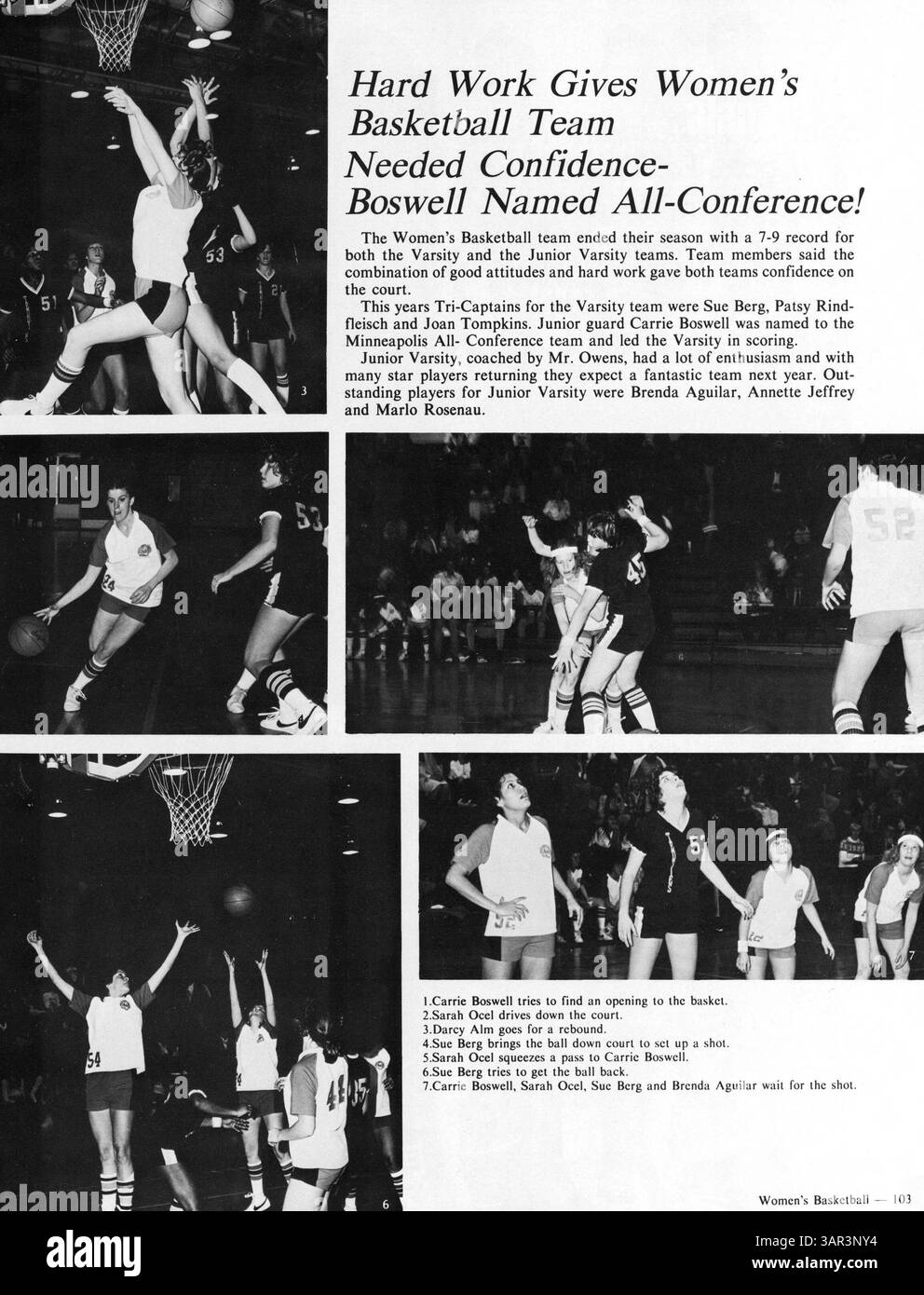 This 1979 high school yearbook, 'Tiger', documents key moments from the ...