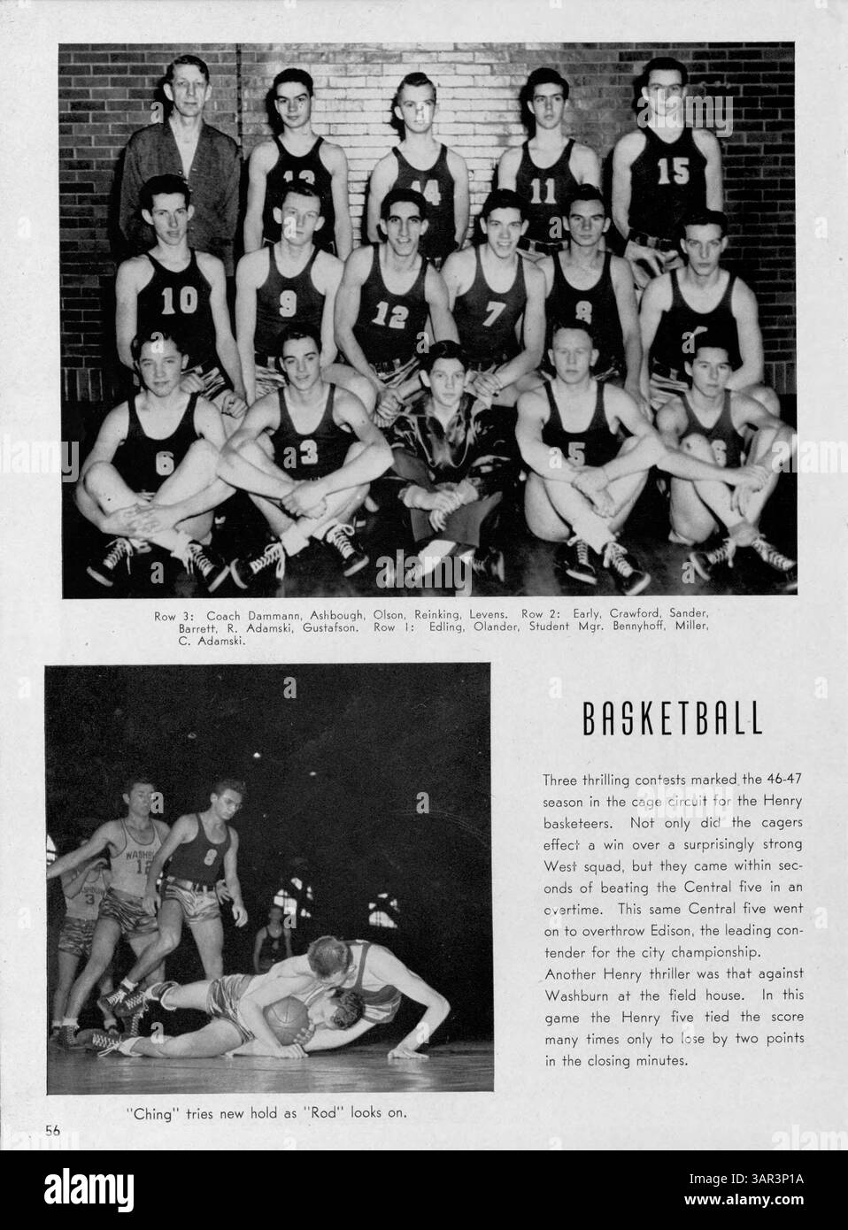 The 'Orator' yearbook from 1947 provides a detailed view of student ...