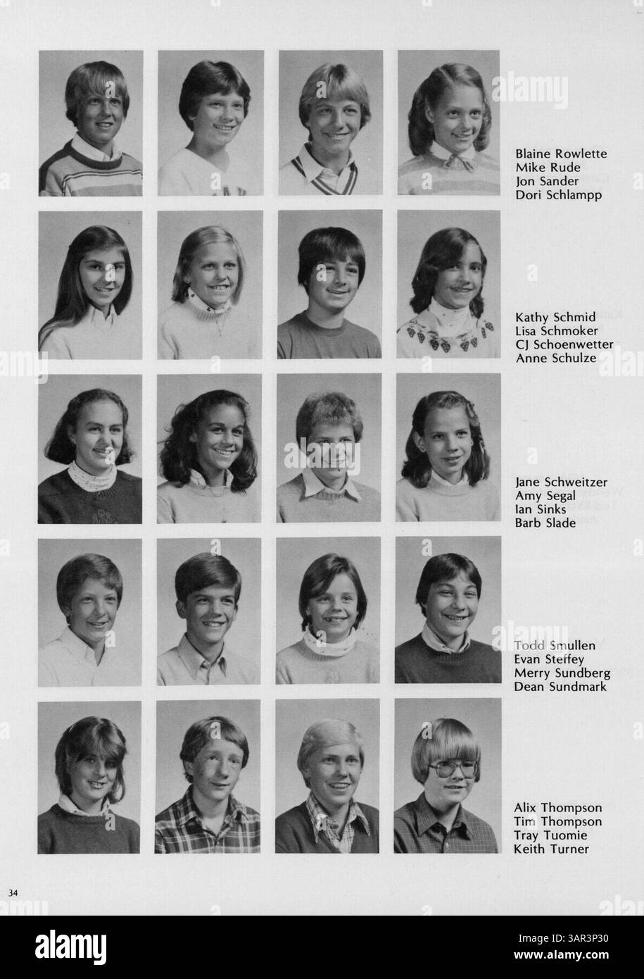 The 1981 Blake Middle School Yearbook presents key moments from the ...