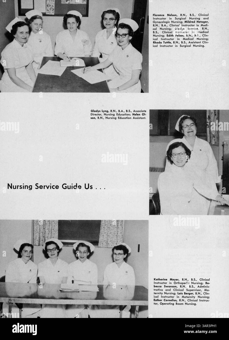 The 1957 'Vanner' Yearbook from the Swedish Hospital School of Nursing ...