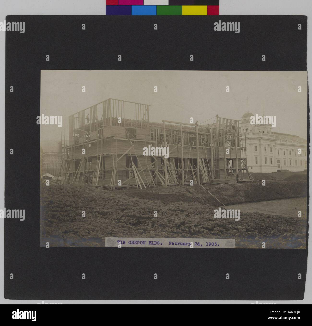 Photograph of the Oregon Building, part of the University of Oregon ...