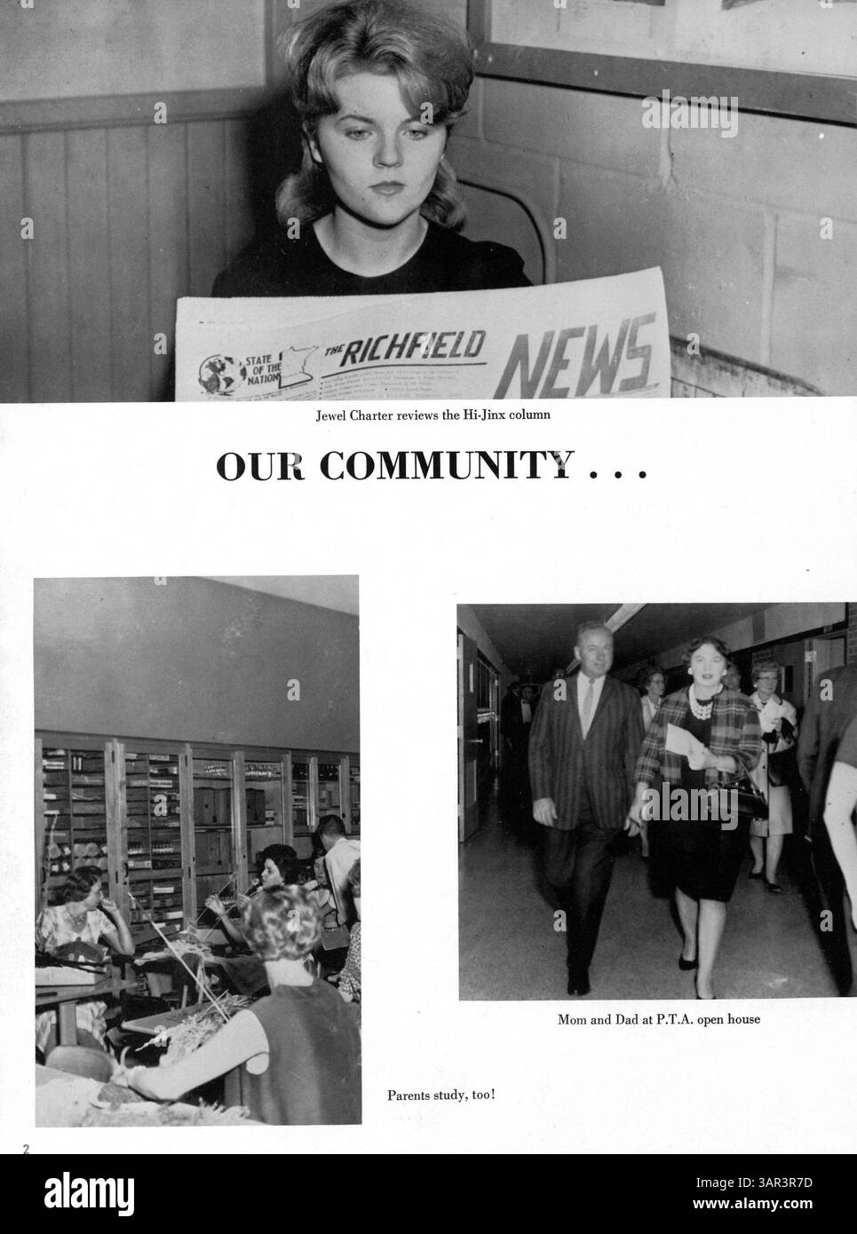 This 1964 yearbook from Richfield High School documents students ...
