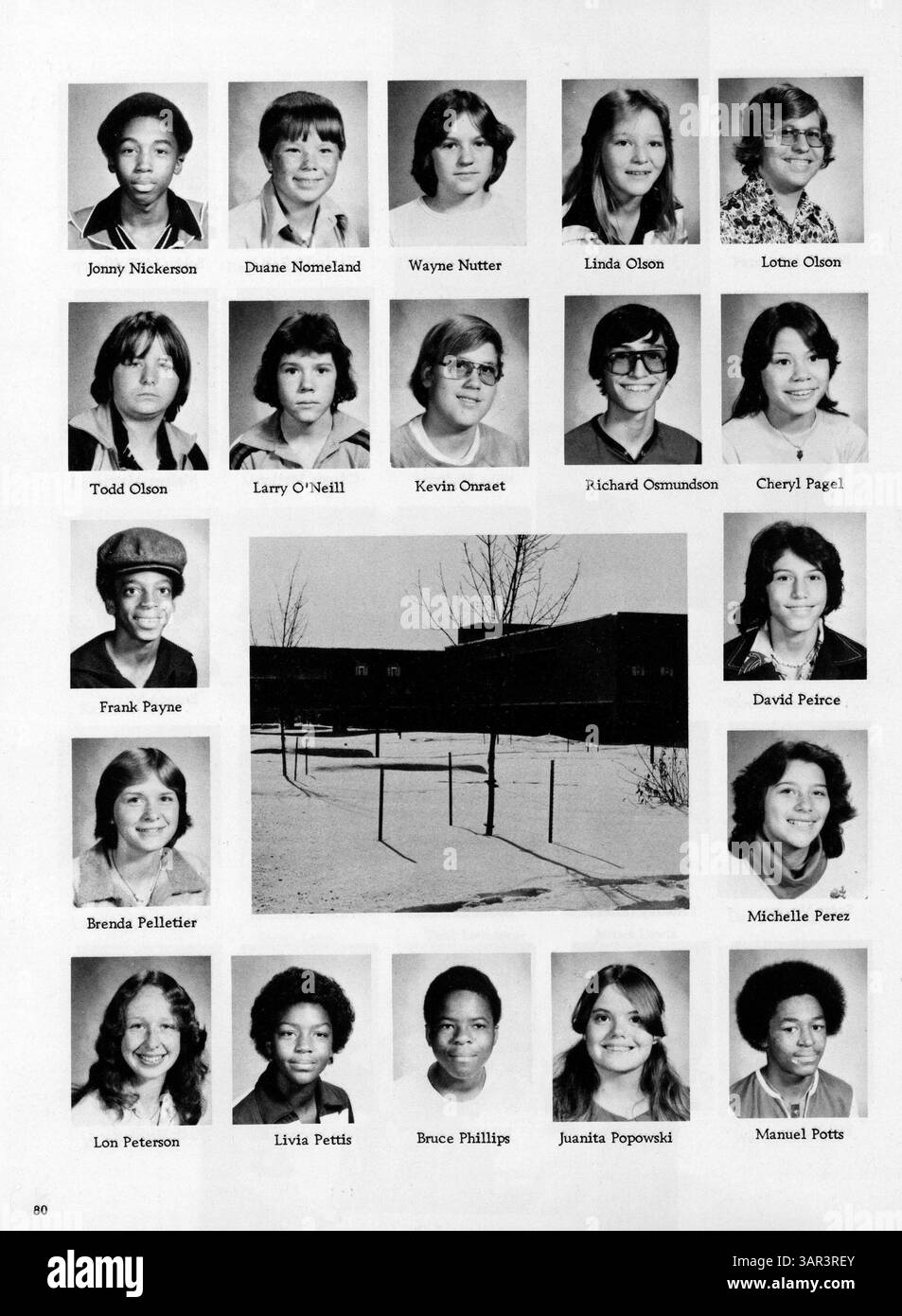 This yearbook from North High School in 1979 captures the students ...