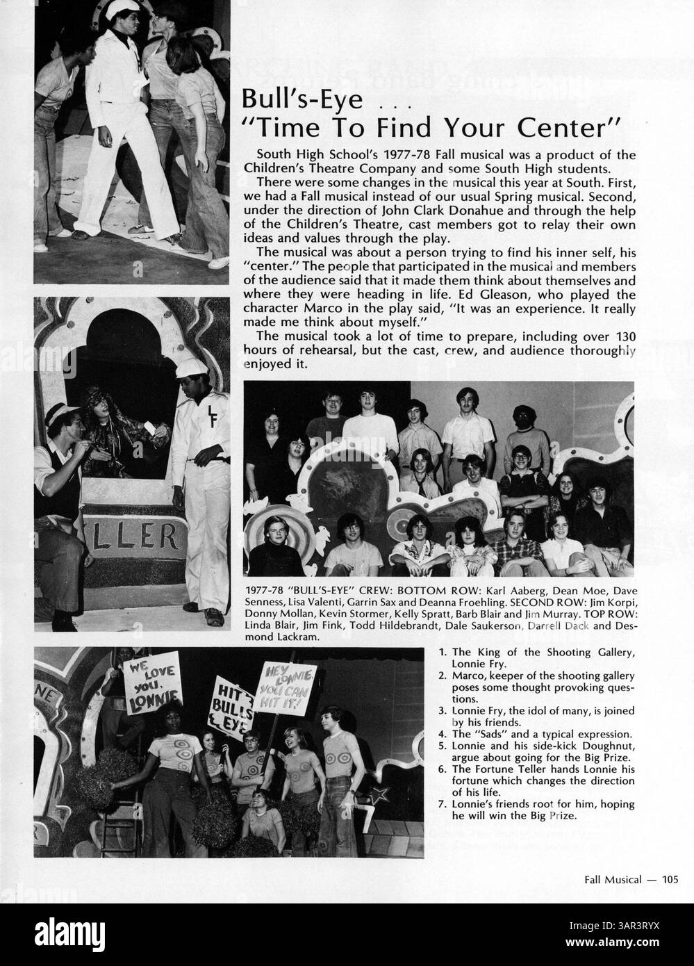 The '1978 Tiger' yearbook from South High School reflects on the 1977 ...