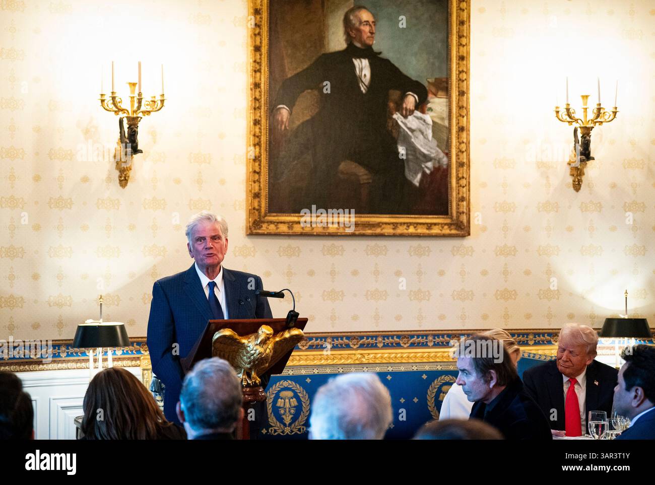 Washington, United States. 16th Apr, 2025. Franklin Graham, son of the ...