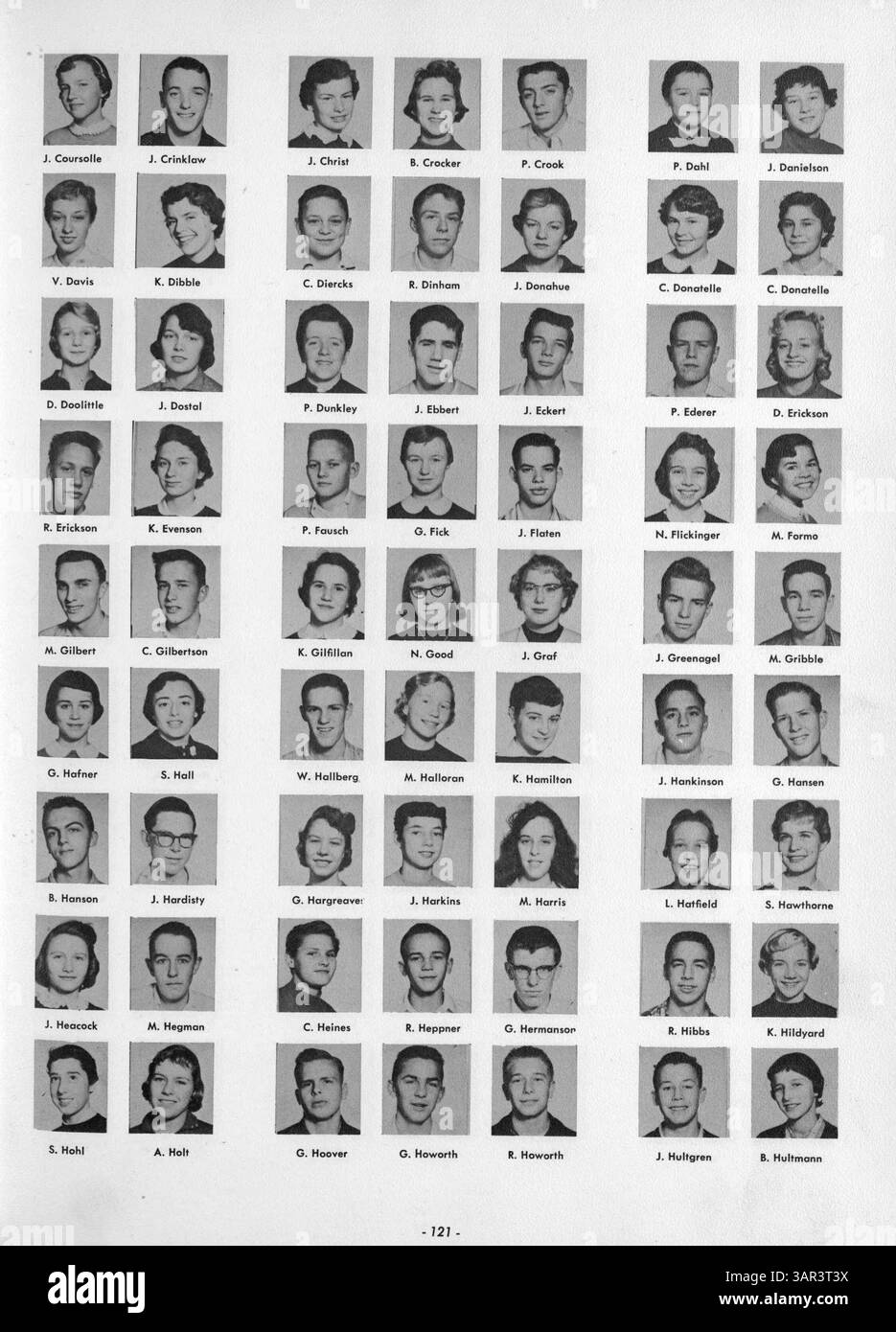 The 1957 'Whigrean' yearbook from Edina-Morningside High School features portraits of students ...