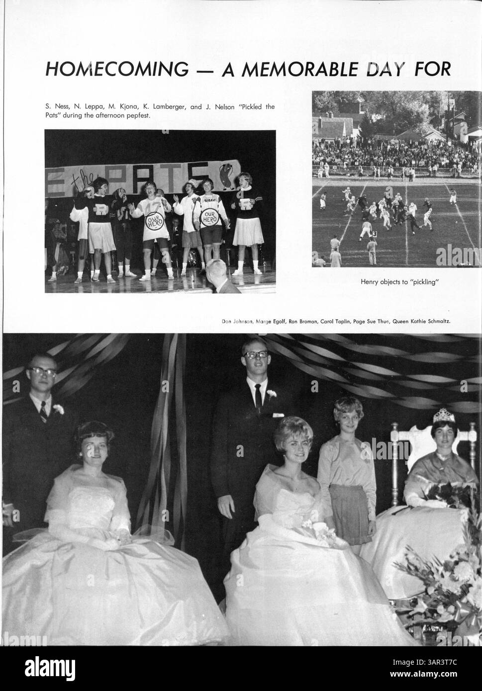 The 1963 Roosevelt Yearbook, 63 Sagamore, documents Roosevelt High's ...