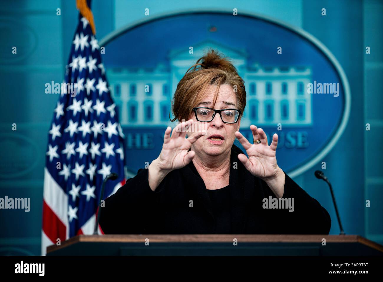 Patty Morin, mother of Rachel Morin, speaks during a news conference in ...