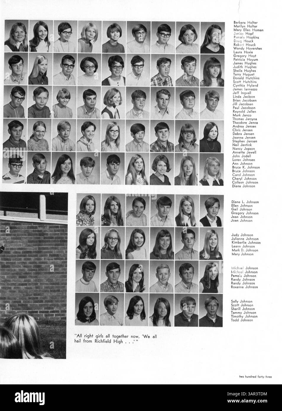 The 1970 'Aurean' yearbook from Richfield High School highlights the ...