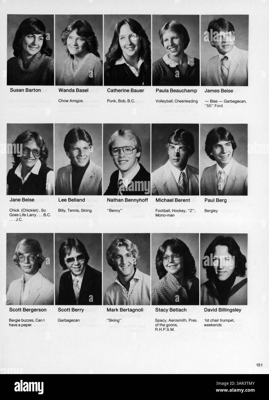 The 1981 Mound-Westonka High yearbook features the school's students ...