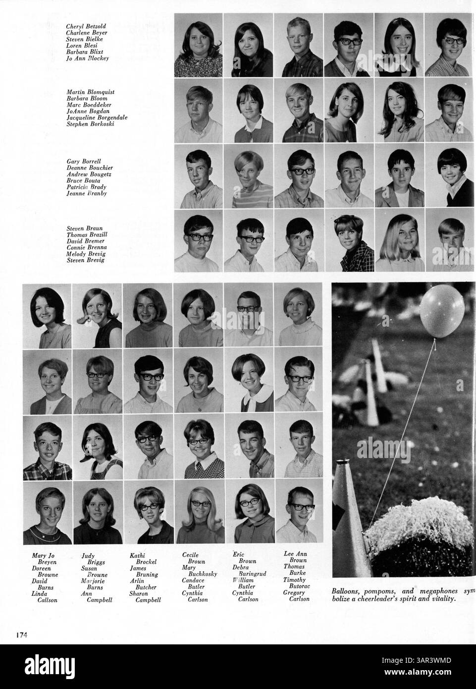 The 1968 Talons yearbook documents student life, school clubs, athletic ...