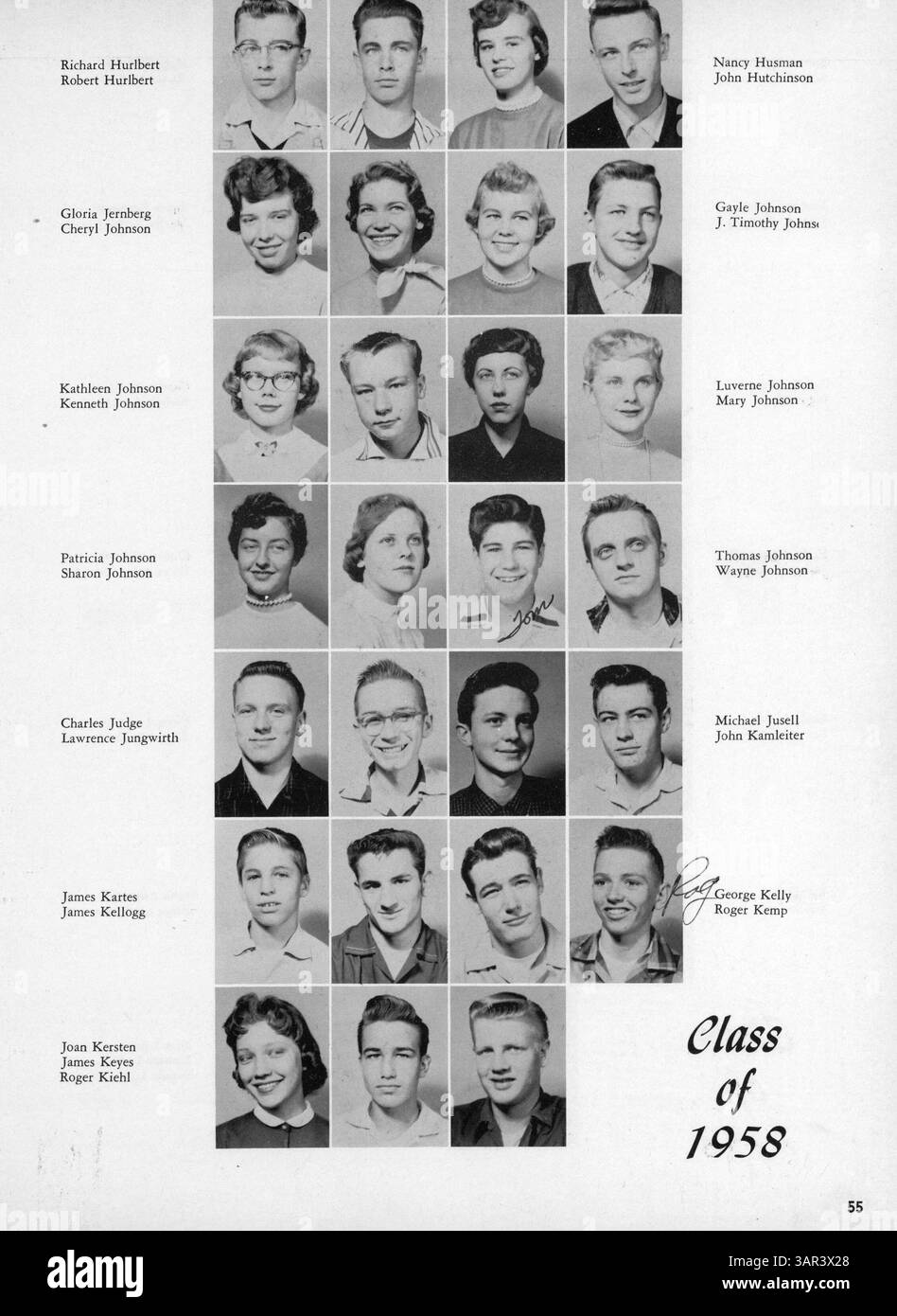 The 1957 Aurean yearbook from Richfield High School documents students ...