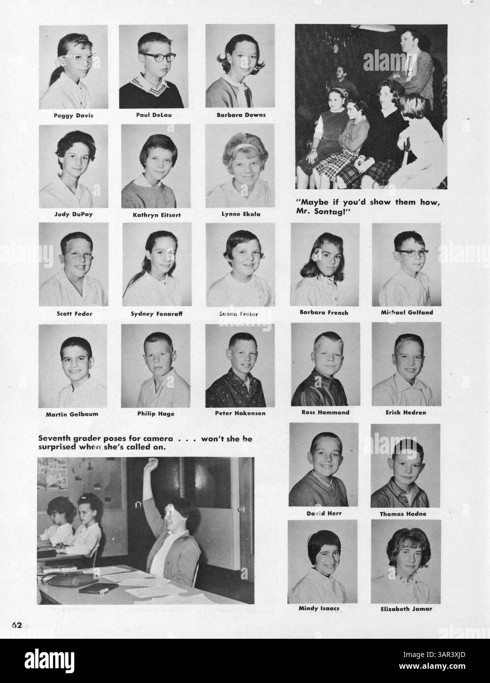 This 1962-1963 yearbook captures significant school events, students ...