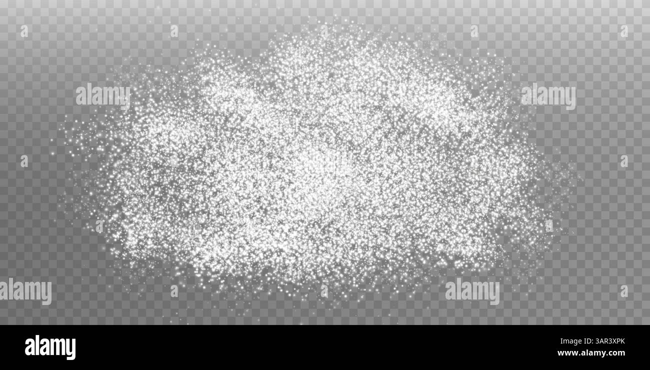 A White Powdery Substance With Scattered Food Particles That Could Be ...