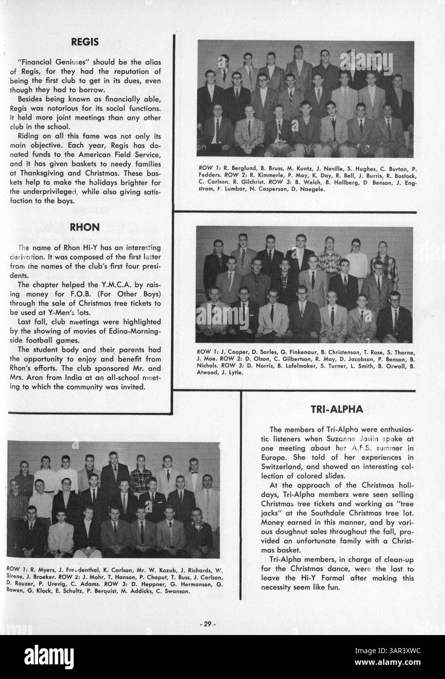 The Whigrean 1957 yearbook from Edina-Morningside High School features ...