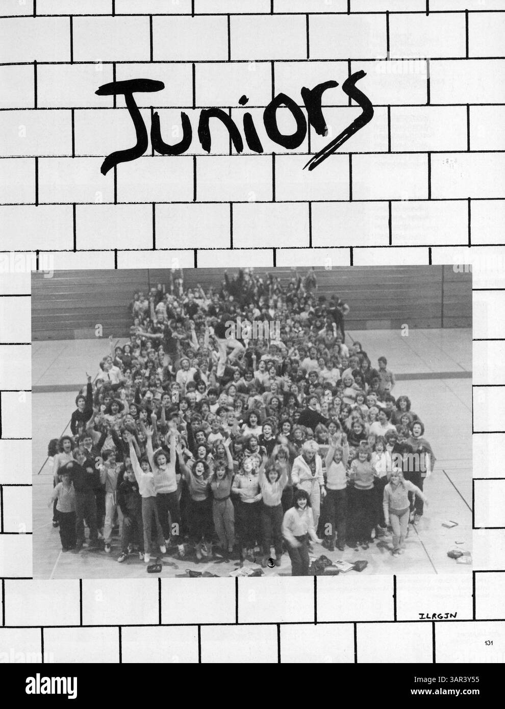 The 1984 yearbook from Park Center High School captures the students ...