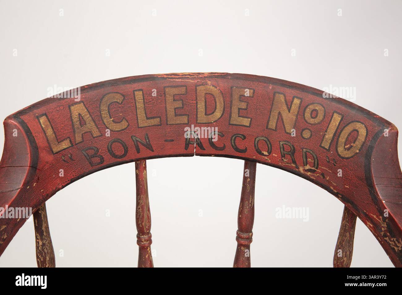 This Fireman's Windsor chair, made for the Laclede Fire Co. No. 10 in ...