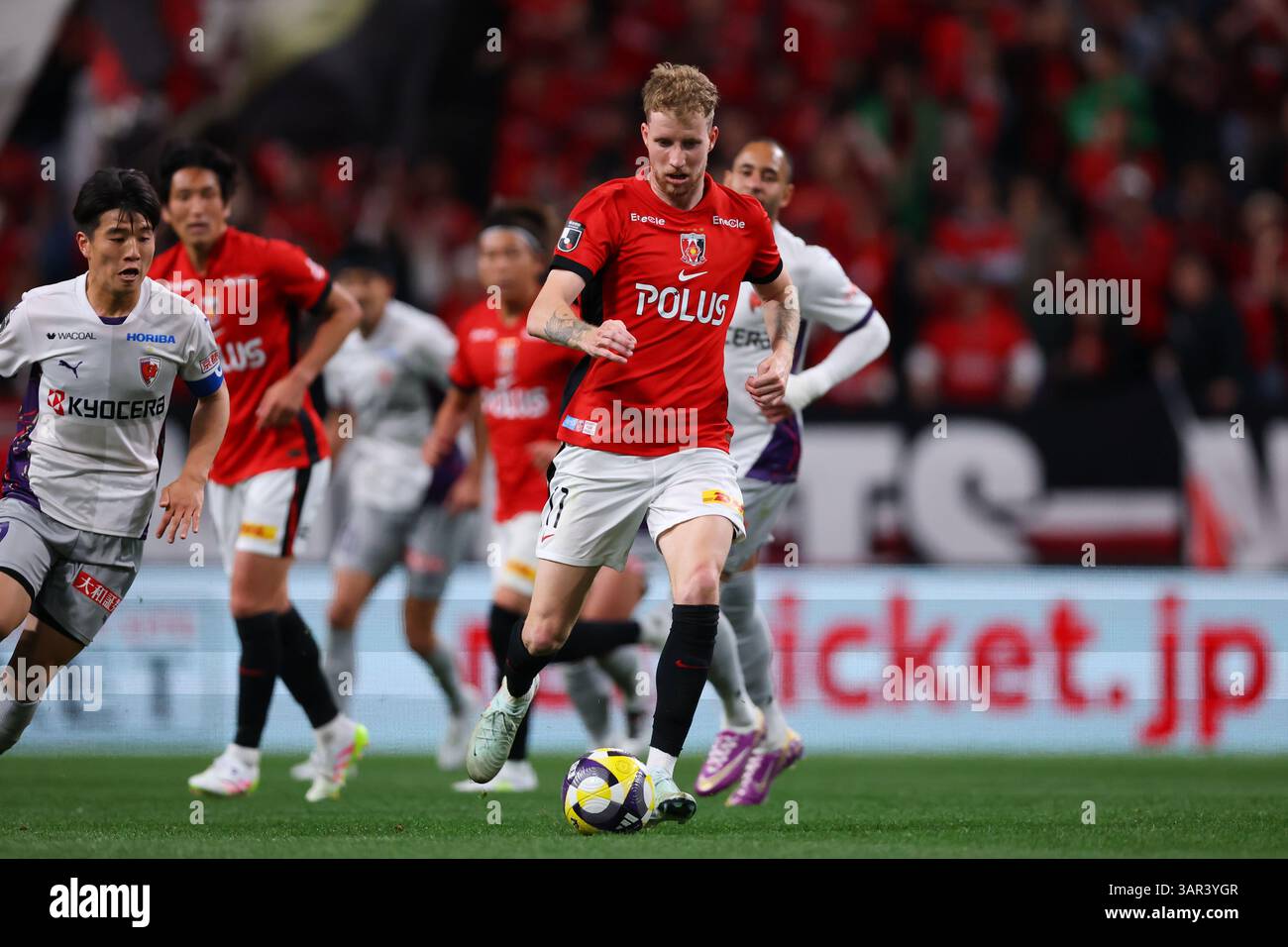 Saitama Stadium 2002, Saitama, Japan. 16th Apr, 2025. Samuel Gustafson ...