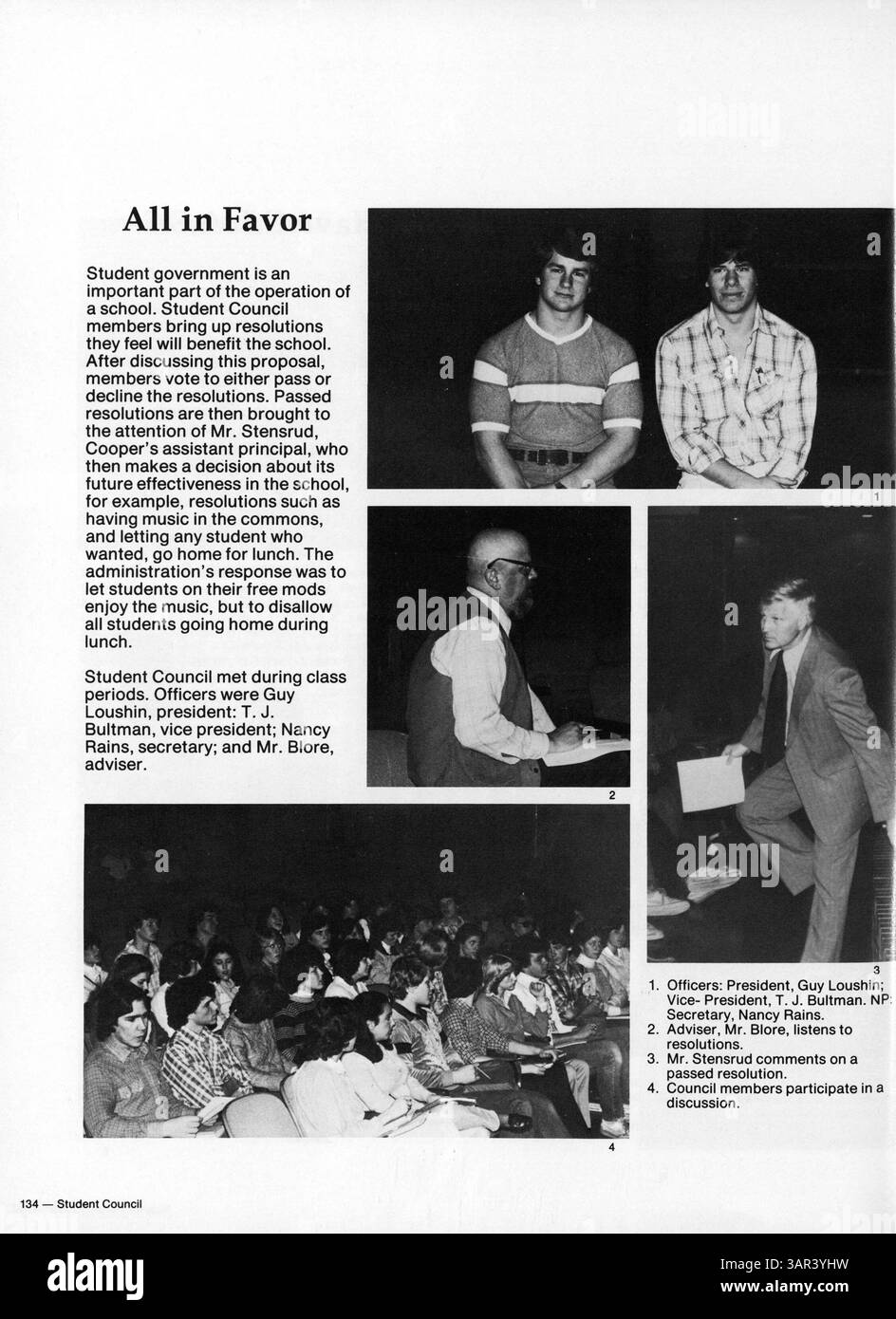 This 1981 yearbook for Cooper High School in Robbinsdale documents key ...